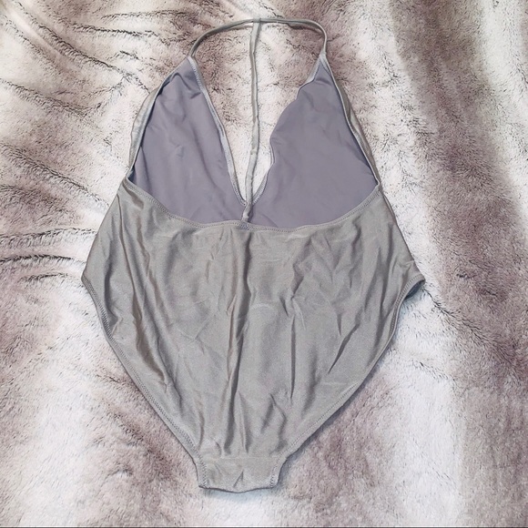 Missguided | Swim | Silvergray One Piece | Poshmark